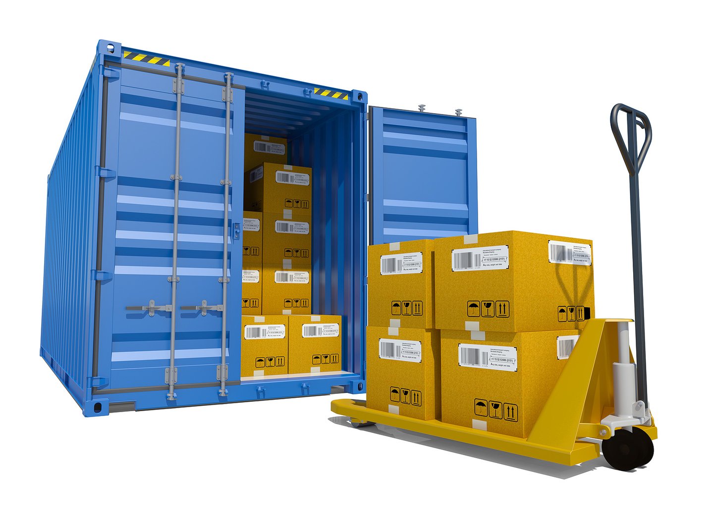 How Many Pallets Can Fit in a Container or Trailer?