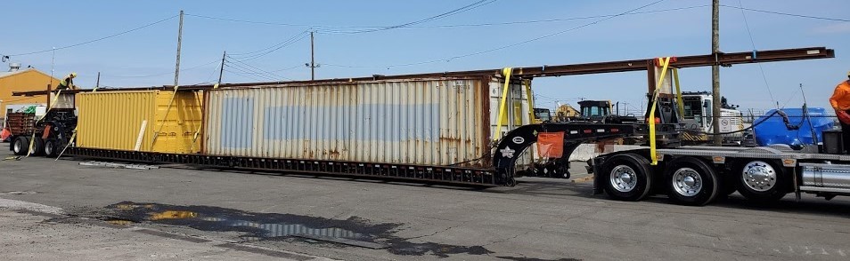 Shipping Steel: I.C.E. Transport Operation Moves 132-Foot Rails